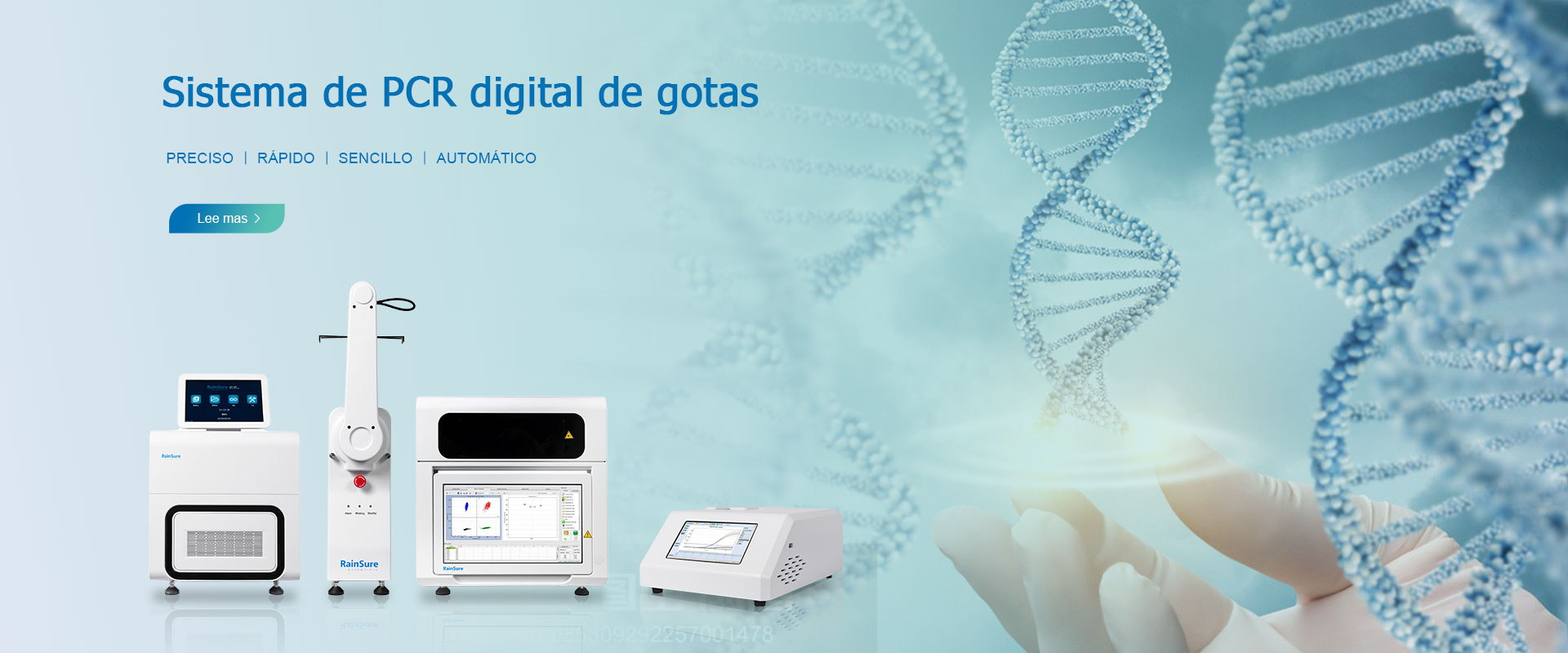 dispositivo de pcr portátil, sistema de PCR digital, fabricante y ...